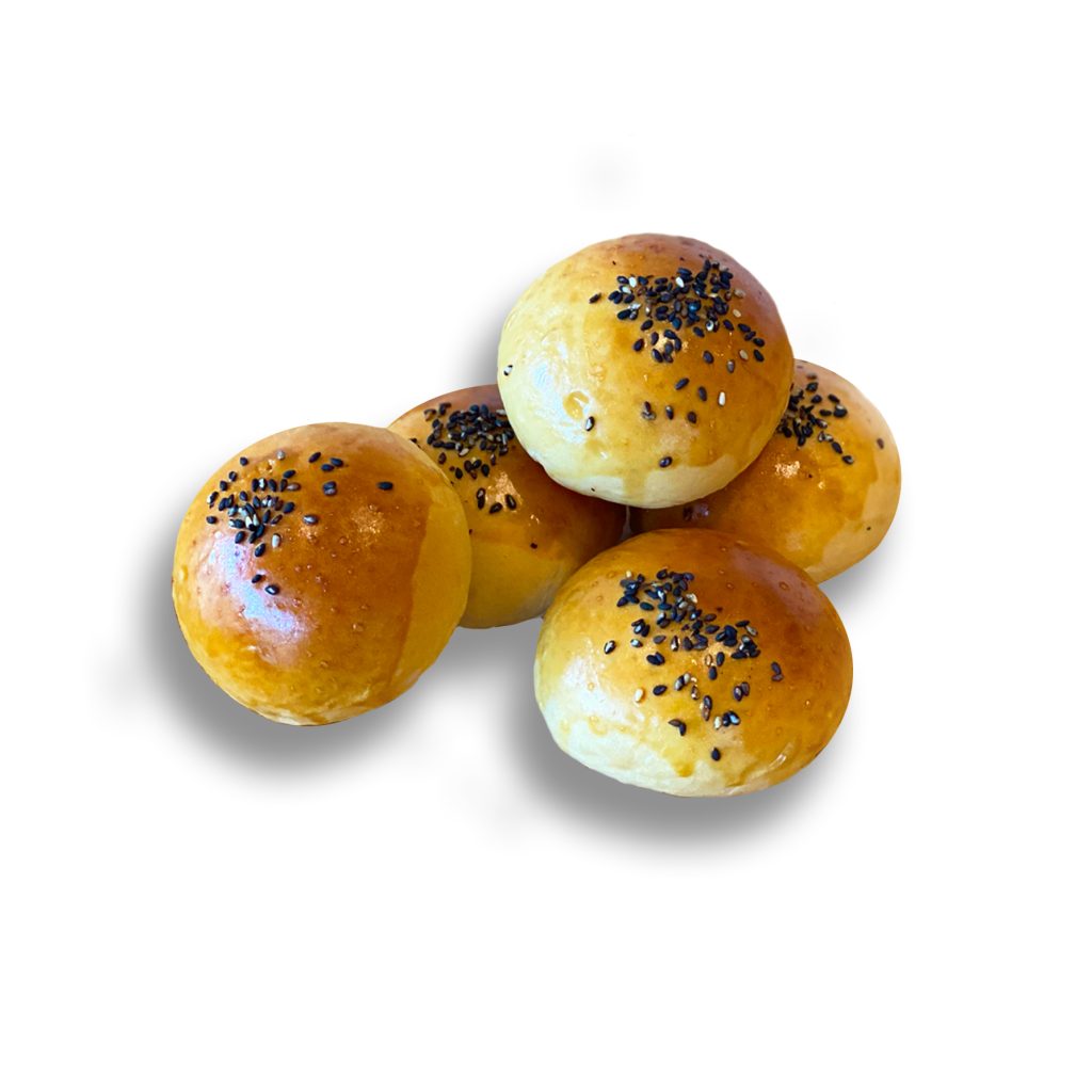 Mini Red Bean Bun (Pack of 5 mini buns)